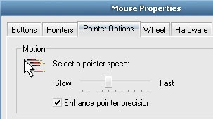 How to Change the Mouse Pointer Speed